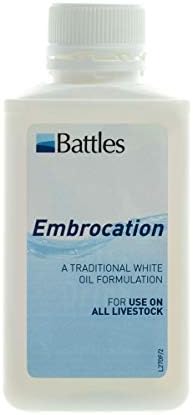 Battles Embrocation Muscle Soothing Liquid, 250 ml, Animal/Horse Care ...