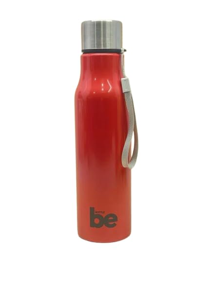 Be Bottle Sleek Stainless Steel Flask/Water Bottle with Innovative ...