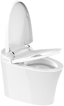 Smart Toilet with Bidet Built In, Smart Toilet One Piece Toilet Auto ...