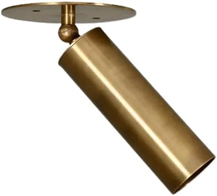 Adjustable Brass Ceiling Spotlight – Modern Rotatable Antique Finish ...