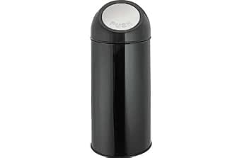 Amazon.com: 45 Litre Push Top Kitchen Bin - Black. : Industrial ...
