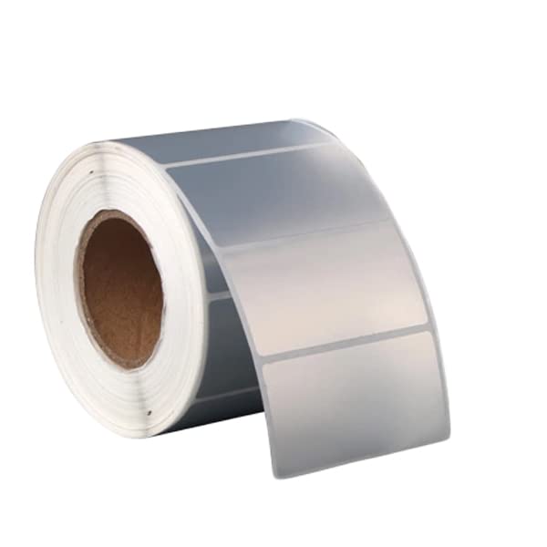 50x50 Silver Color NT Sticker, Labels, 1Up, Non Tearable Glossy Label ...