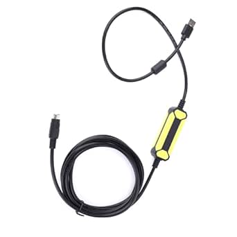 Programming Cable Fit for FX1S/1N/2N/3U FX Series PLC USB-SC09-FX ...