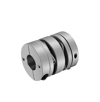 Rigid Coupling, Aluminum Rigid Clamp-on Couplings 1pcs D20L30 Double ...