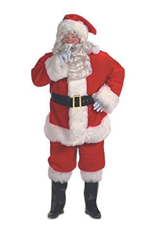 Amazon.com: Professional Santa Suit Size 64-70 Halco Claus Deluxe ...