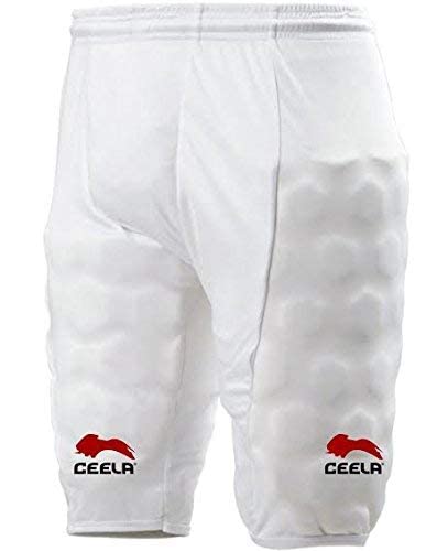 CEELA Cricket Thigh Padded Short for Adult (White, Large) : Amazon.in ...