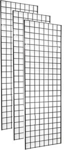 Amazon.com: 2' X 7' GRID PANEL 3" ON CENTER-BLACK-Lot of 3 : Industrial ...