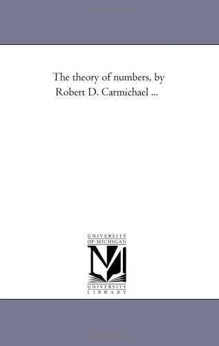 Amazon.com: Mathematical Monographs No. 13: the theory of numbers ...