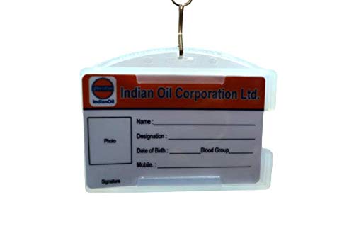 Uniforms Hub IOCL Indian Oil Re-Usable PVC Id Cards (Pack of 4 ...