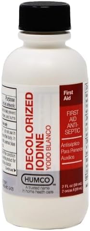 Amazon.com: Humco Iodides Tincture (Decolorized Iodine) 2 oz (Pack of 2 ...