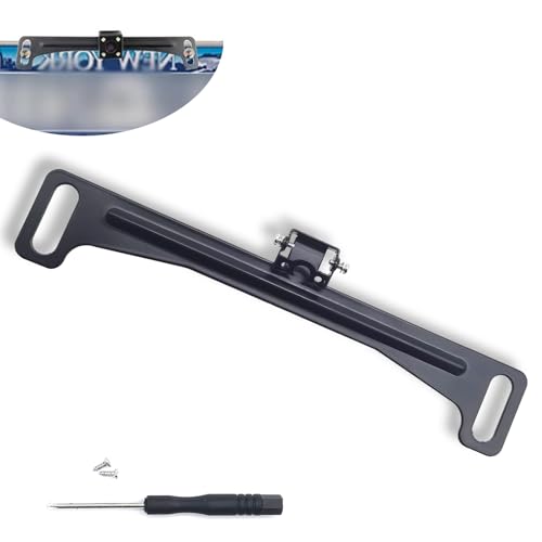 Jawmoy 1 PC License Plate Camera Mount, Universal Car Rear View Camera ...