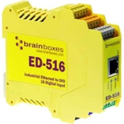 Amazon.com: BRAINBOXES ED-516 Brainboxes ED-516 Ethernet to Digital IO 16 Inputs + RS485 Gateway ...