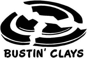 Amazon.com: BUSTIN' CLAYS VINYL STICKER : Everything Else
