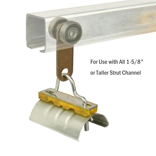 BiJun 2 Wheel Trolley Assembly Roller Cable Trolley System, Silent ...