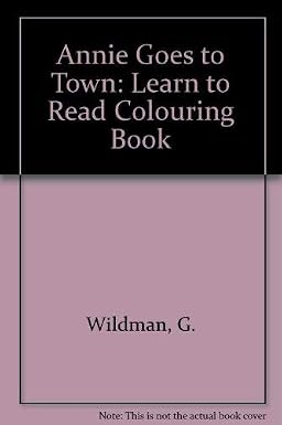 Amazon.co.jp: Annie Goes to Town: Learn to Read Colouring Book ...