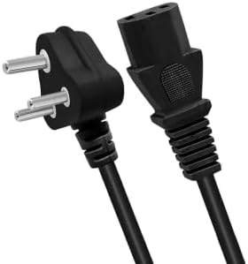 Computer Power Cable Cord for Desktops PC and Printers/Monitor SMPS ...