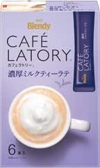 Amazon | AGF ブレンディ カフェラトリー スティック 濃厚ミルクティーラテ (11g×6本)×6箱入 | Generic | インスタント・スティック 通販