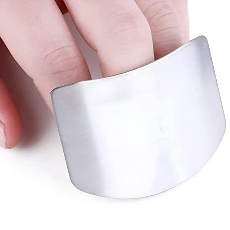 Buy REDMARA Stainless Steel Finger Protector for Kitchen | Vegetable ...