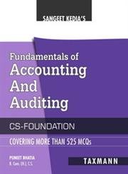 Buy Fundamentals of Accounting and Auditing: CS Foundation Book Online ...