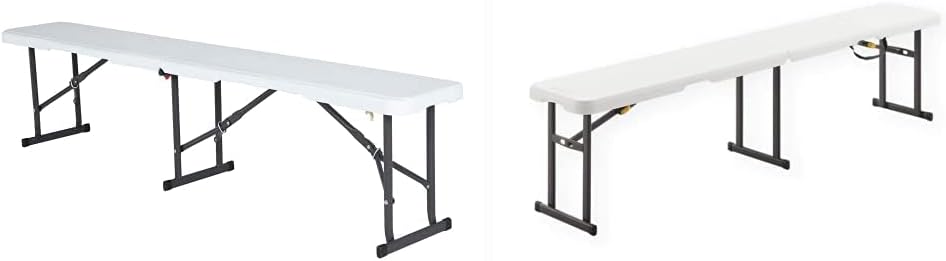 Amazon.com : Lifetime 80305 Portable Folding Bench and Living and More ...