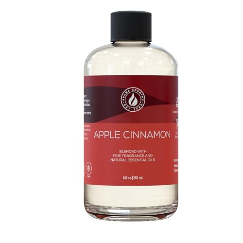 Amazon.com: Apple Cinnamon Essential Oil/Reed Diffuser Oil Refill (8.5 ...
