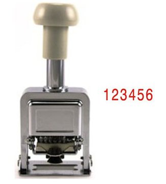 Buy Automatic Numbering Machine - 6-Wheel Automatic Numbering Machine ...