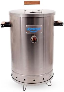 Amazon.com : Universal (6-pound) Stainless Steel (Small) Charcoal ...