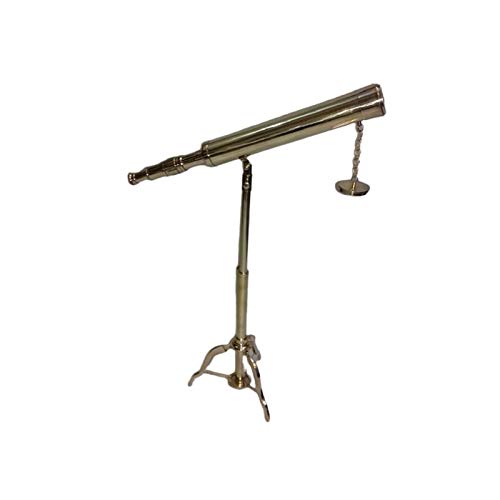 Buy Fine Art 18 inch Telescope Full Brass with Stand Office Purpose ...