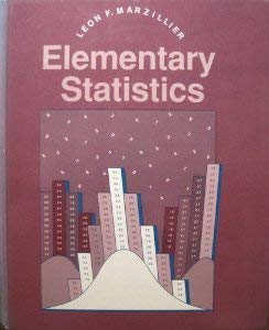 Amazon.com: Elementary Statistics: 9780697059314: Marzillier, Leon F ...