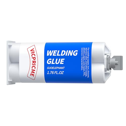 Vicpricme High-Strength 2-Part Epoxy Metal Glue, 1.76oz Heavy Duty ...