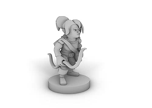 Amazon.com: Halfling Female Ranger Tabletop DND Gaming Miniature : Toys ...