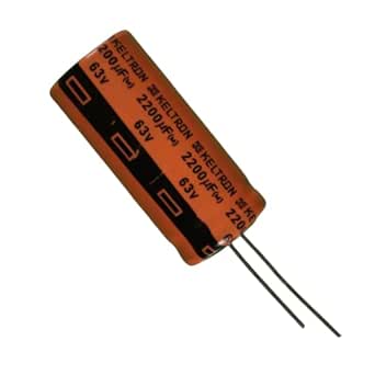 2200uf 63V Capacitor - Keltron - Pack of 2 : Amazon.in: Electronics