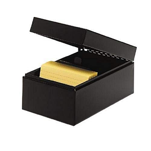 MMF Industries STEELMASTER Steel Card File Box With Follower Block | 3 ...
