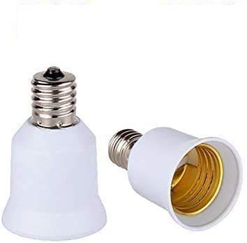 Amazon | 口金変換 アダプター E12-E26 電球 ソケット 口金 照明補助器具 (E2-E26, PC+銅) | SUPCF | 口金変換アダプタ