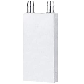 Amazon.com: ClYXGS Aluminum Water Cooling Block, Liquid Cold Water ...