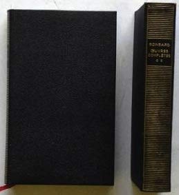 Ronsard: Å’uvres Complètes: Amazon.com: Books