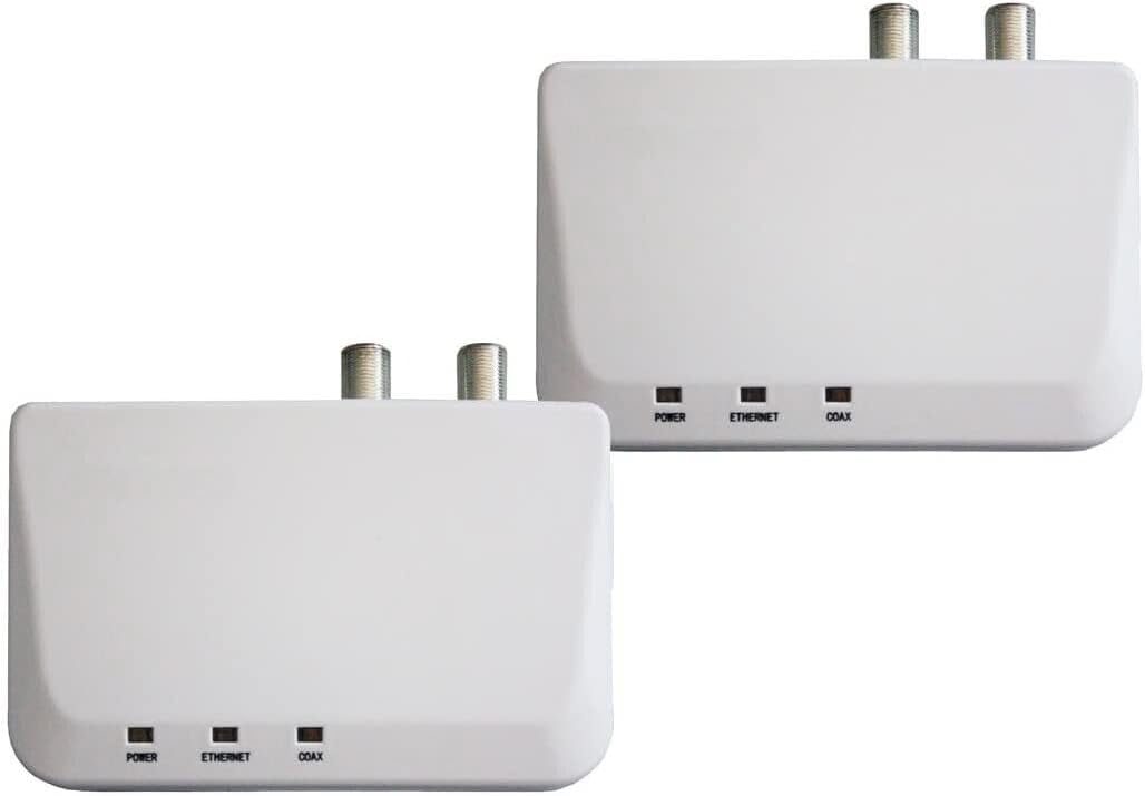 Amazon.com: MoCA 2.5 Adapter Coaxial-to-Ethernet, Conversion Kit ...