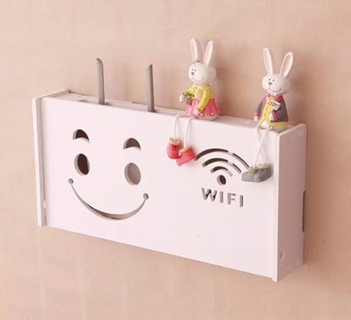 SAIFSMART Wall Mount WiFi Router Stand, WiFi Holder Rack, Cabinet for ...