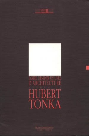 Amazon.co.jp: Ecrire, dessiner un livre d'architecture autour de Hubert ...
