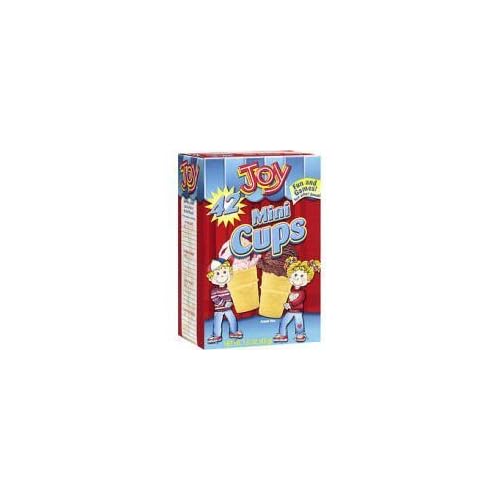 Amazon.com : Joy Mini Cups; Mini Ice Cream Cones for Kids, 42 Count (4 ...