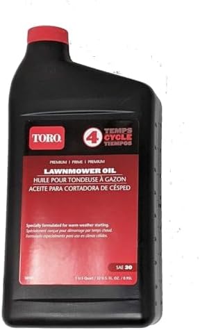 Amazon.com : Toro 38903 SAE 30 4-Cycle Engine Oil - 32oz bottle : Patio ...