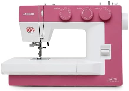 Amazon.com: Janome Pink Sorbet Easy-to-Use Sewing Machine with Interior ...