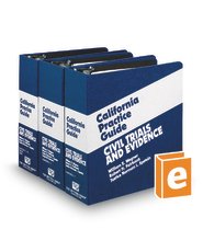 Civil Trials and Evidence (The Rutter Group California Practice Guide ...