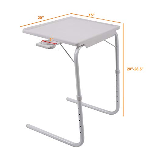 Snapklik.com : Table Mate II TV Tray Table - Folding TV Dinner Table, Couch Table Trays For ...