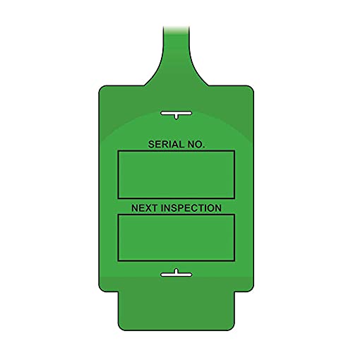 ‘AssetTag Flex Next Inspection’ Tag, Green – Style A (Pack of 50 ...