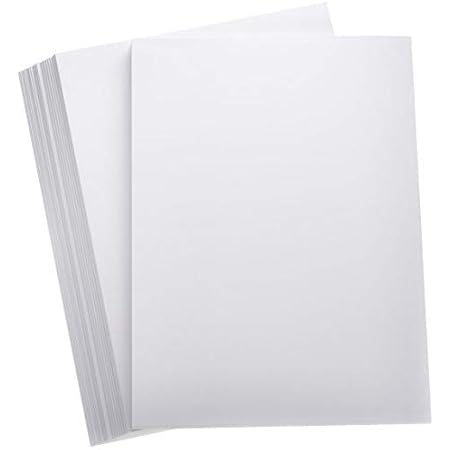 100 x A4 Premium Thick White Printer Craft Card 300gsm : Amazon.co.uk ...