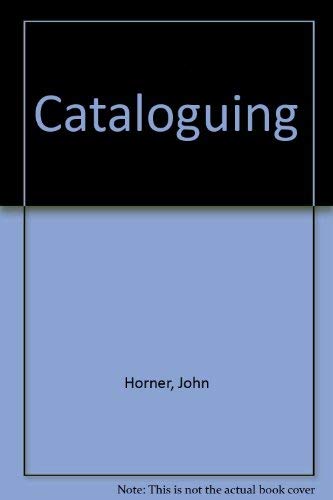 Amazon.co.jp: Cataloguing : Horner, John: 洋書