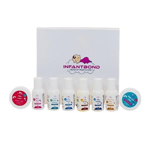 Infantbond Complete Baby Skin Care Combo Pack | Gift Box for Babies ...