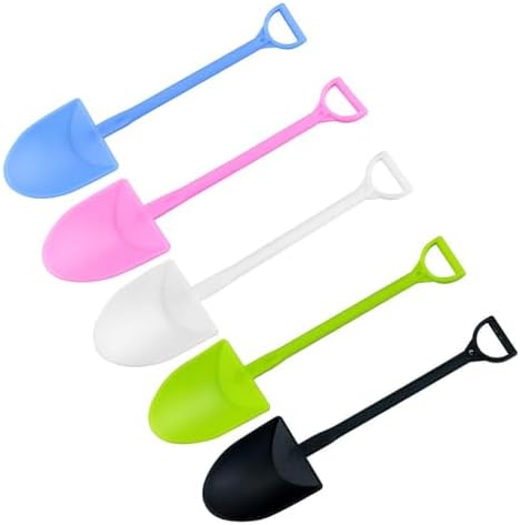 Amazon.com: DIYASY 100 Pcs Mini Shovel Spoons, Plastic Shovel Spoon for ...