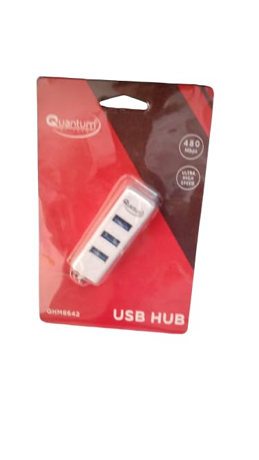 Quantum HI-TECH USB HUB 480 mbps Pack of - (1) : Amazon.in: Computers ...